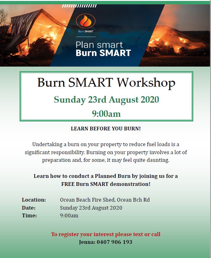 News Story - Burn SMART demonstration #2 » Shire of Denmark