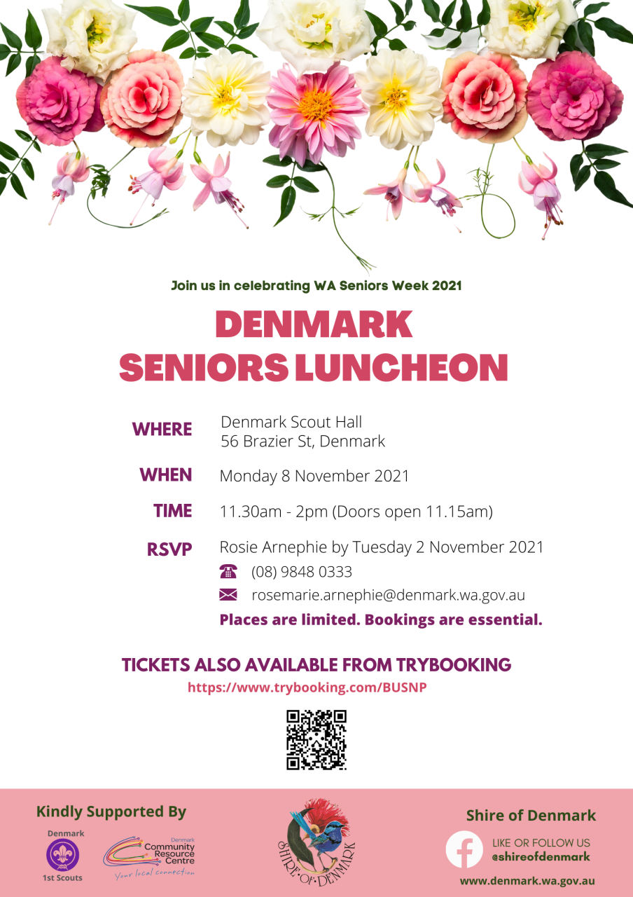 News Story - Seniors Week to be Celebrated 8-14 November » Shire of Denmark