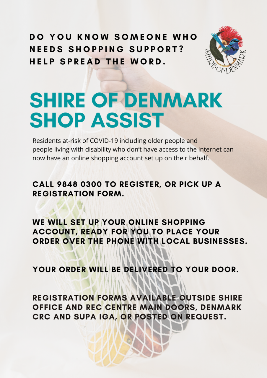 News Story - Do you know someone who needs shopping support? Help us ...